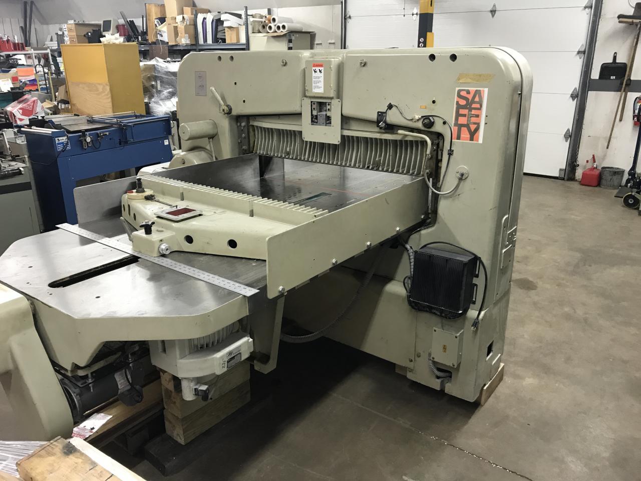 Lot #30: Polar 115 CE Paper Cutter with Safety Beams - Kewaskum, WI ...